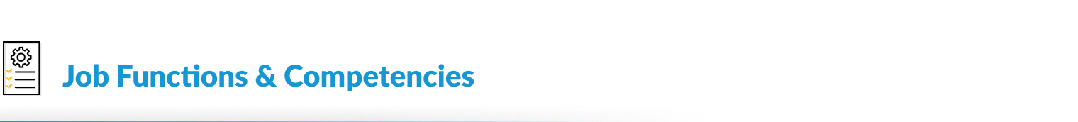 Step 2: Map Major Job Functions and Competencies | Urban Institute