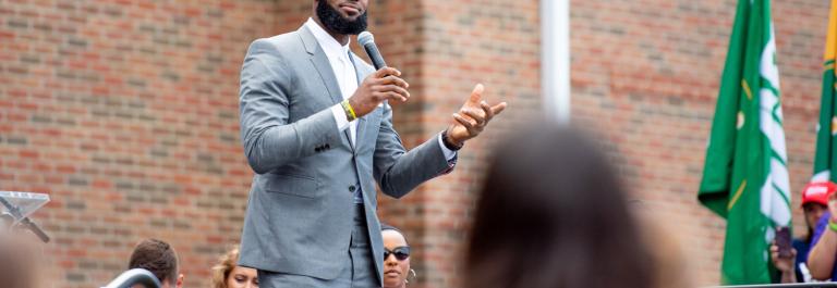 LeBron James’s I Promise School puts a public face to the evidence ...
